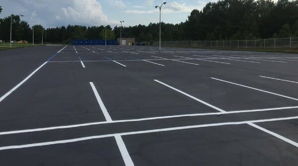 Asphalt Striping: Roads & Parking Lots l Fountain Inn, SC